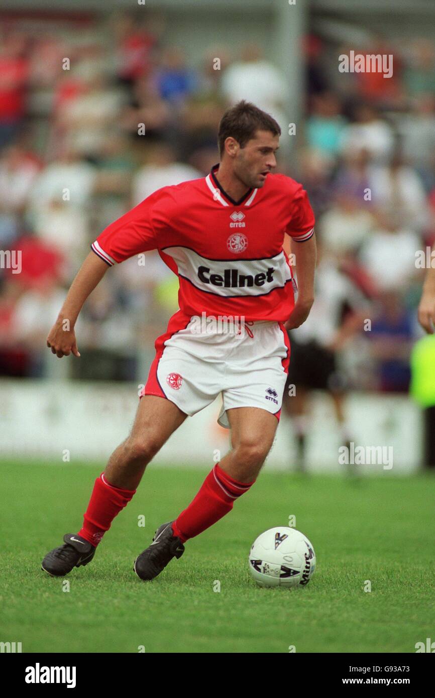 Soccer - Friendly - Hednesford Town v Middlesbrough. Middlesbrough's ...