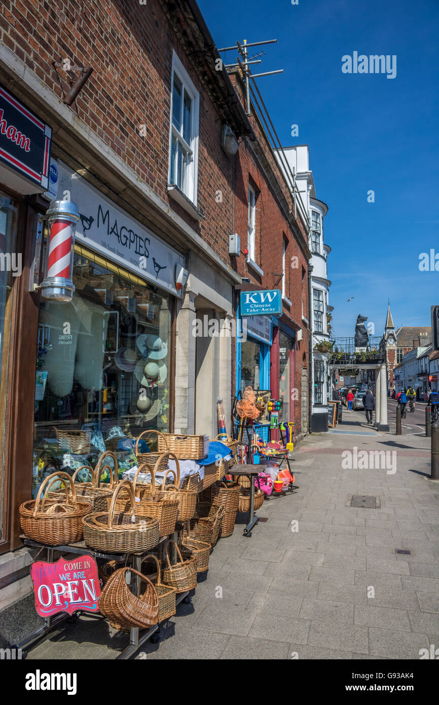 England Dorset Wareham Lovely old Dorset town Adrian Baker Stock Photo ...
