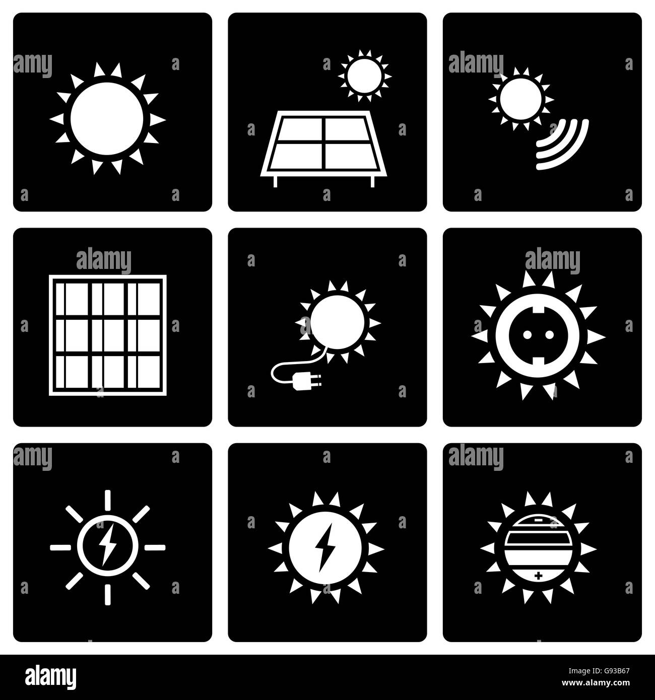 Solar and wind power Black and White Stock Photos & Images - Alamy