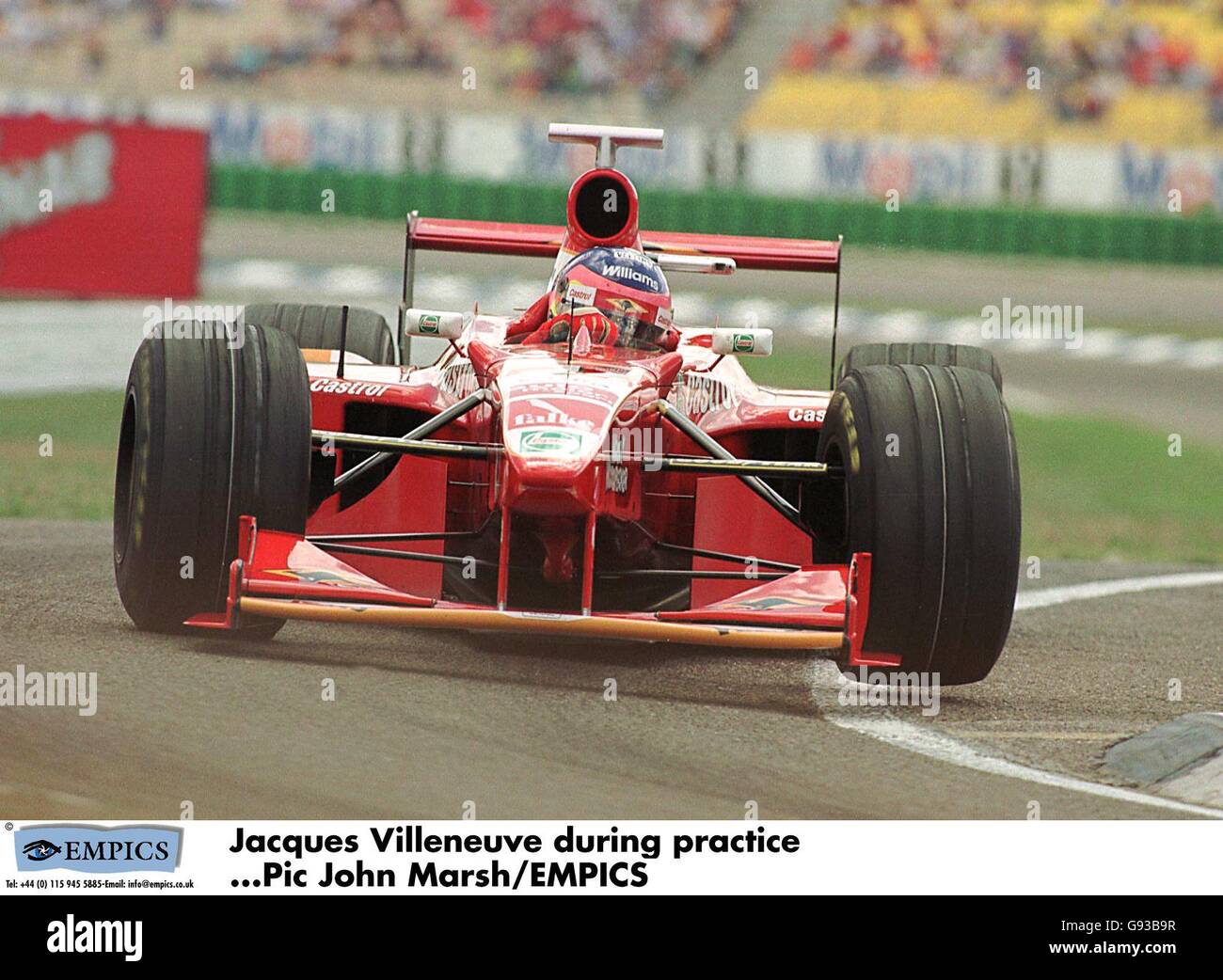Motor Racing - Formula One - German Grand Prix - Practice. Jacques ...