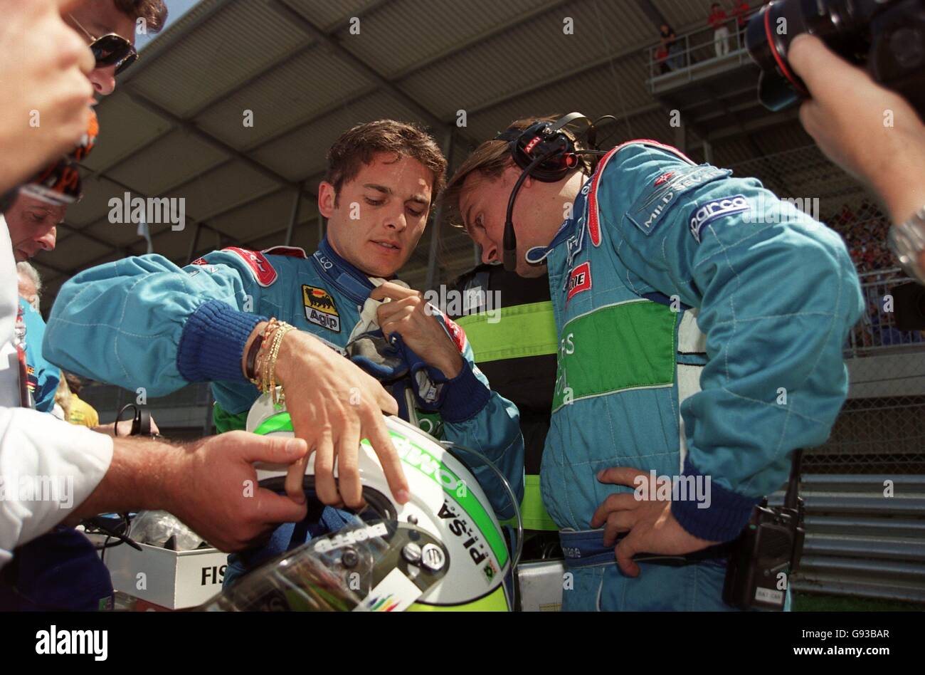 Formula One Motor Racing - Austrian Grand Prix. Giancarlo Fisichella ...