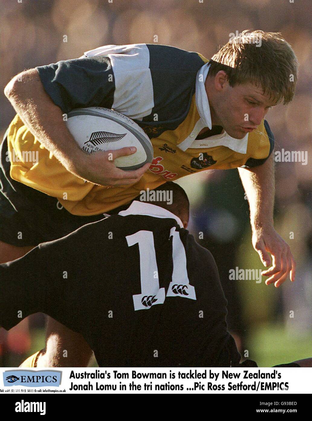 Rugby union tri nations series bledisloe cup new zealand australia hi ...