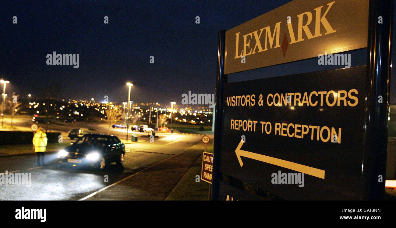 Computer printer firm lexmark announced is hi-res stock photography and ...