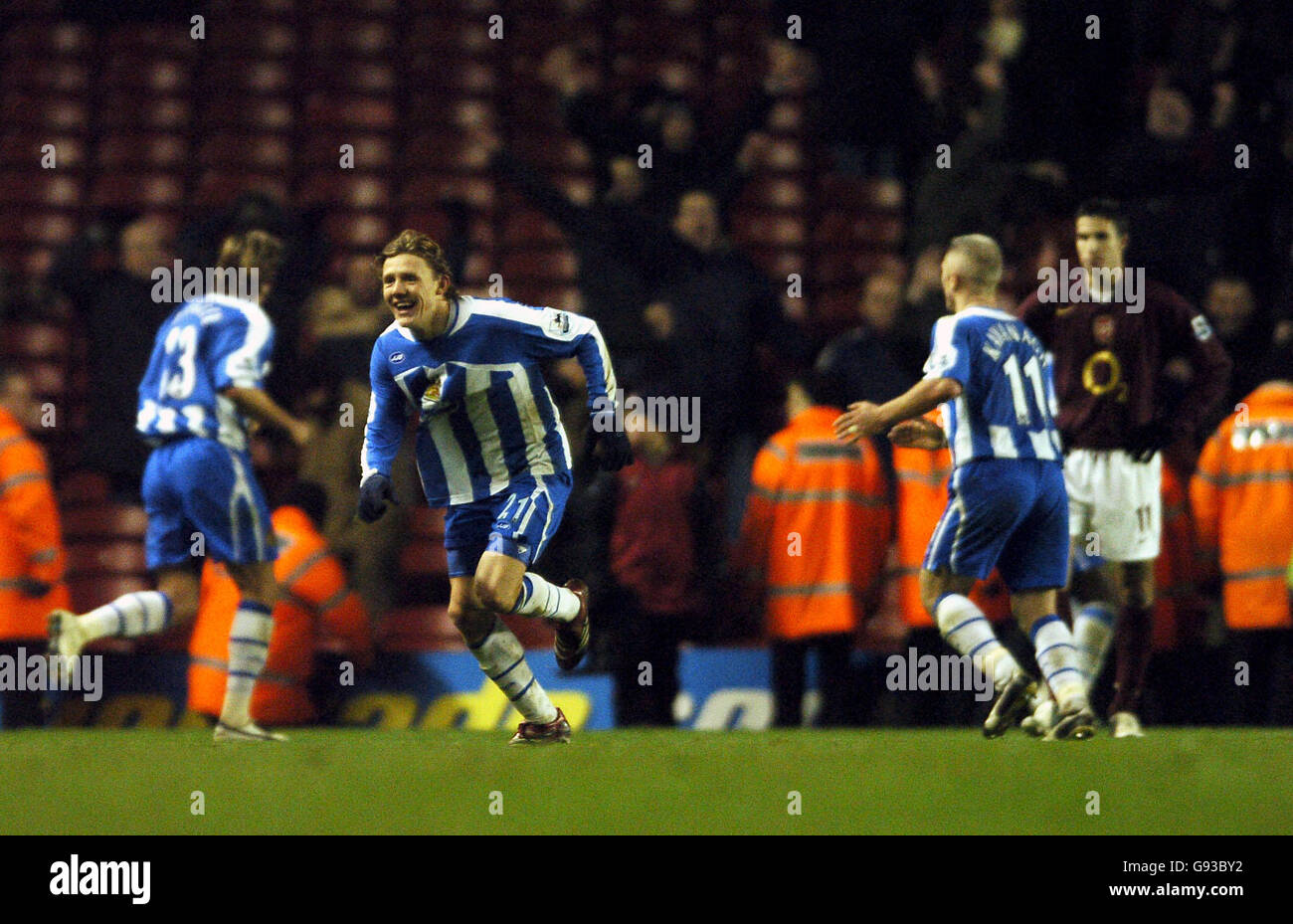 Jimmy bullard celebrates hi-res stock photography and images - Alamy
