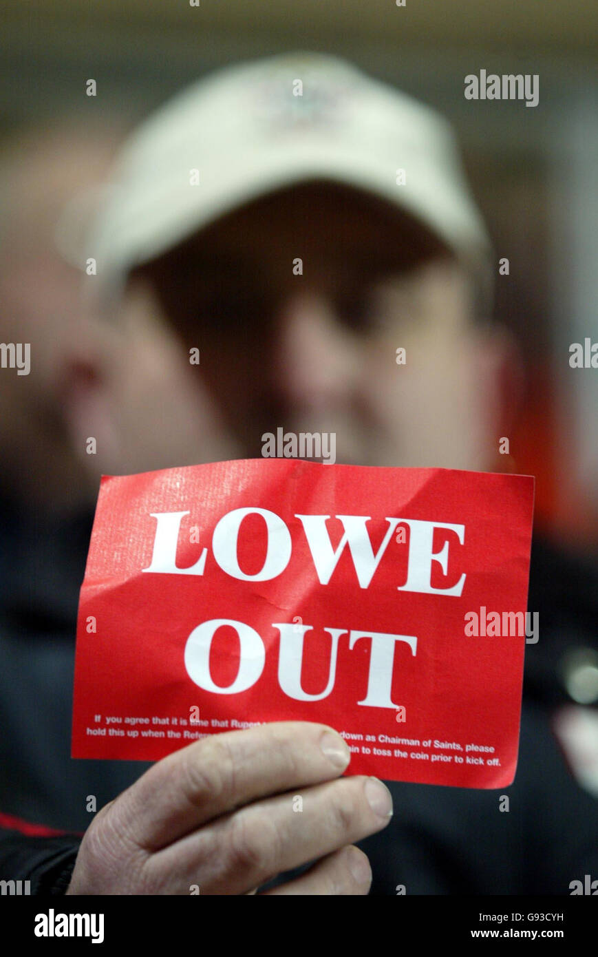 Rupert lowe southampton hi-res stock photography and images - Alamy