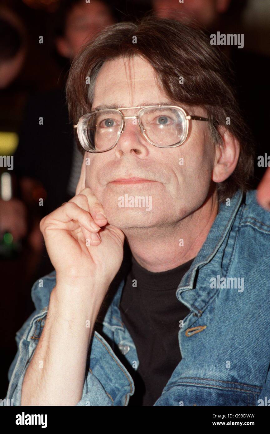 Cricket - Stephen King visits Trent Bridge. Author Stephen King at ...