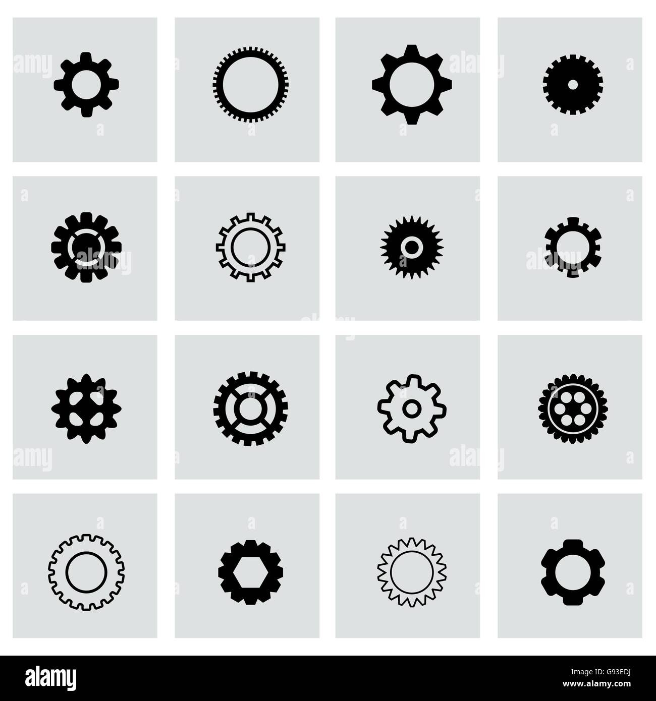 Power steering motor engine gear Stock Vector Images - Alamy