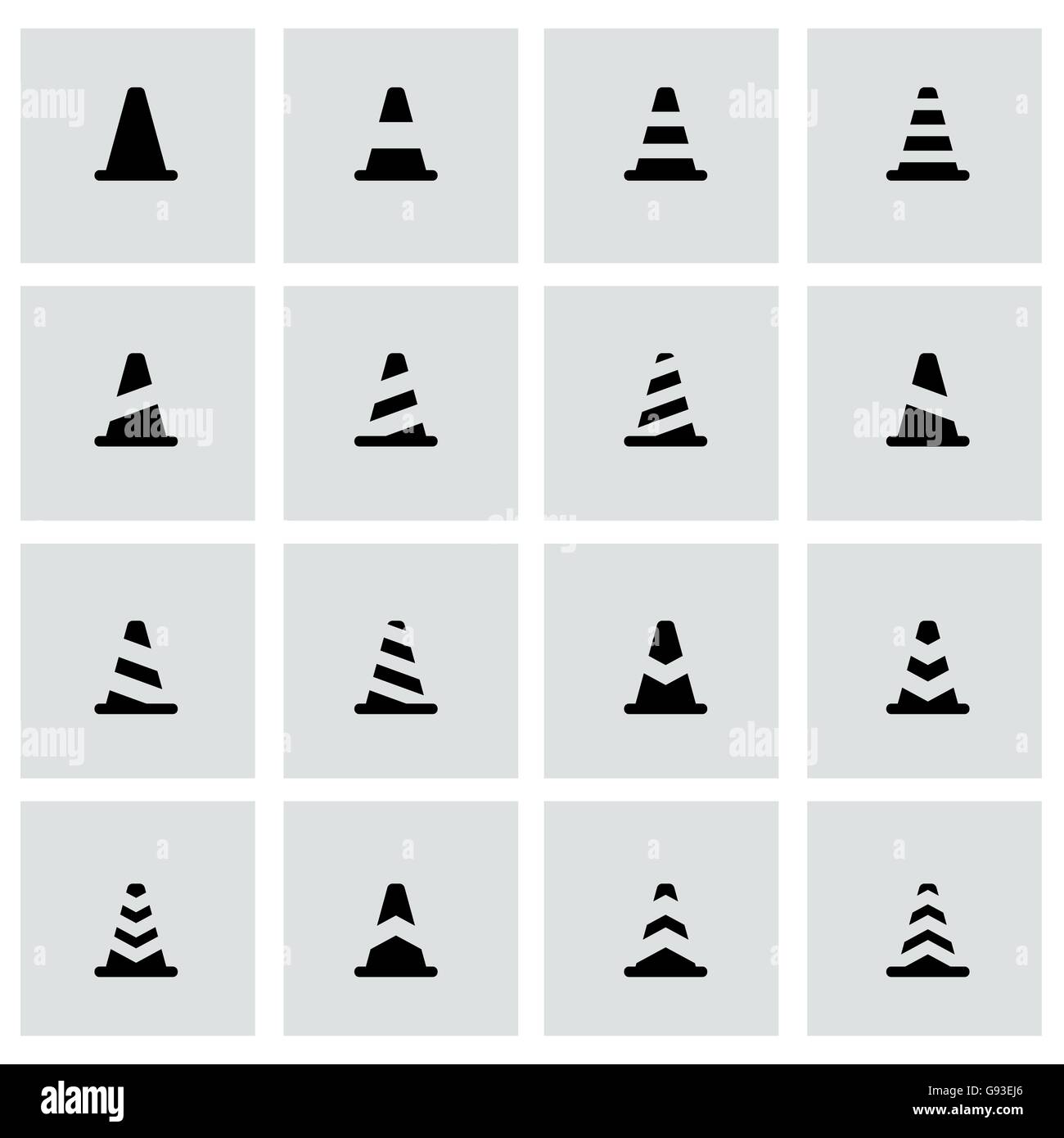 Work tools traffic cone Cut Out Stock Images & Pictures - Alamy