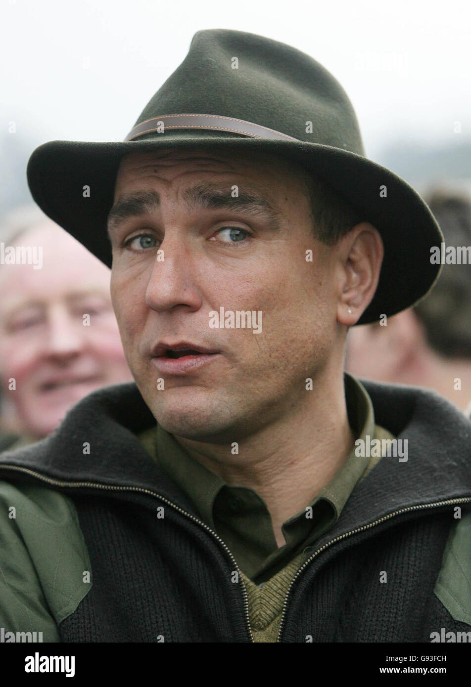The dog of actor and former footballer vinnie jones hi-res stock ...