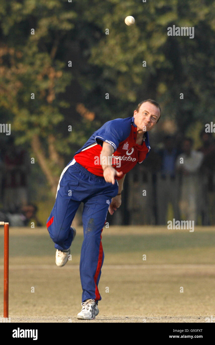 England's Shaun Udal during the one-day tour match against Pakistan A ...