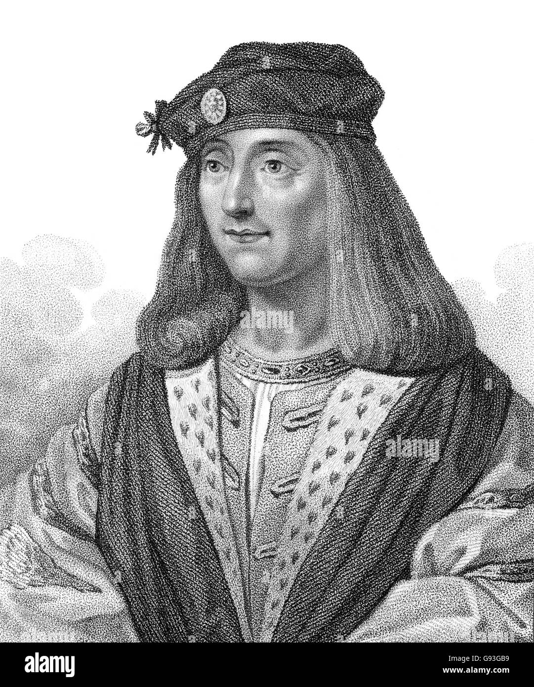 Medieval man king Black and White Stock Photos & Images - Alamy
