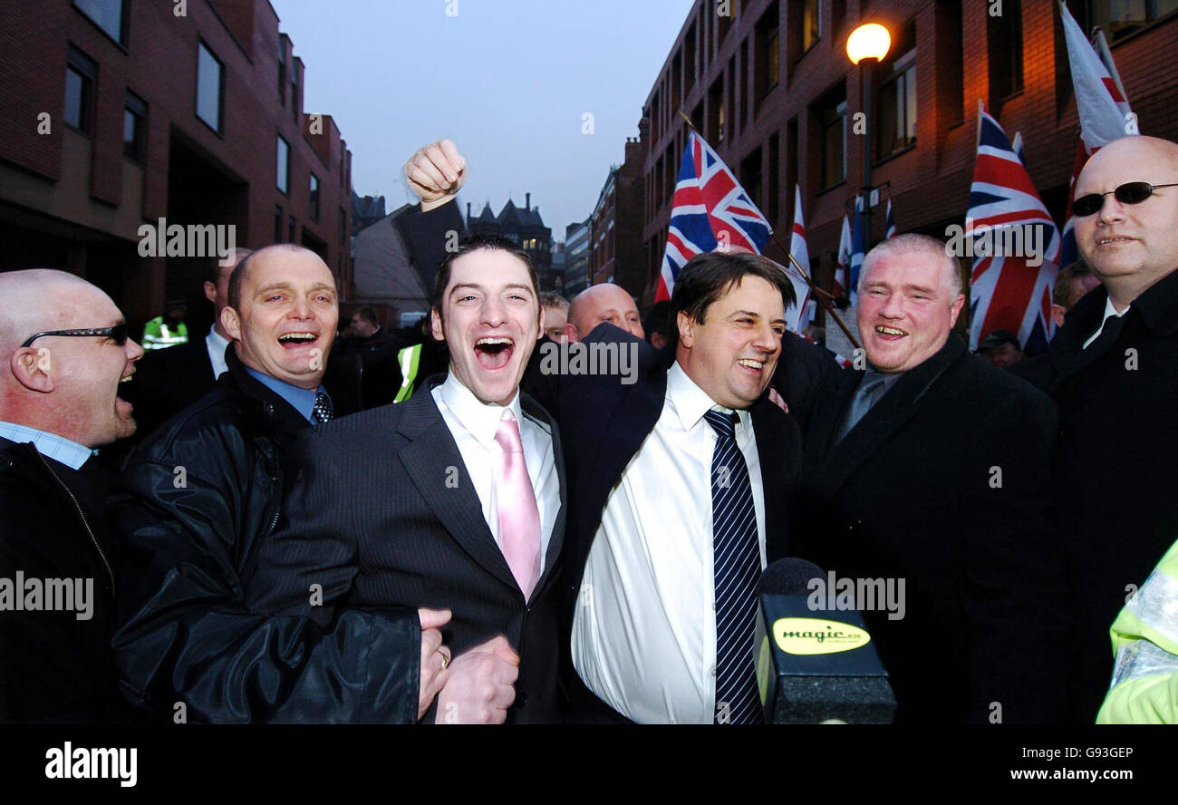 Nick Griffin - Leeds Crown Court - Leeds Stock Photo - Alamy