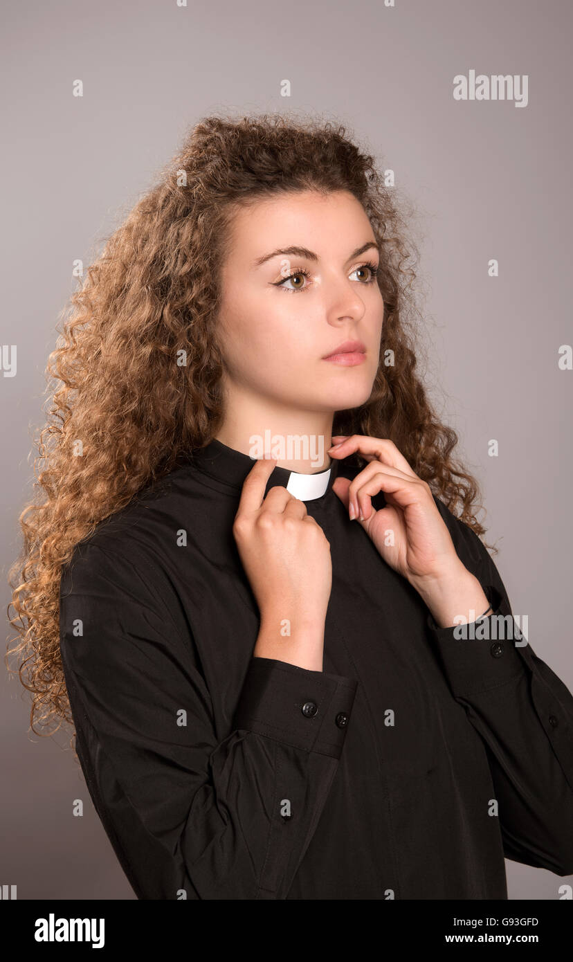 Adjusting collar hi-res stock photography and images - Alamy