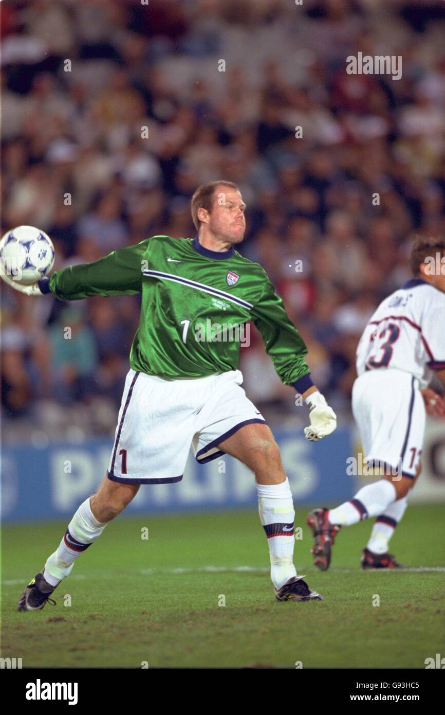 Soccer - World Cup France 98 - Group F - USA v Yugoslavia Stock Photo ...