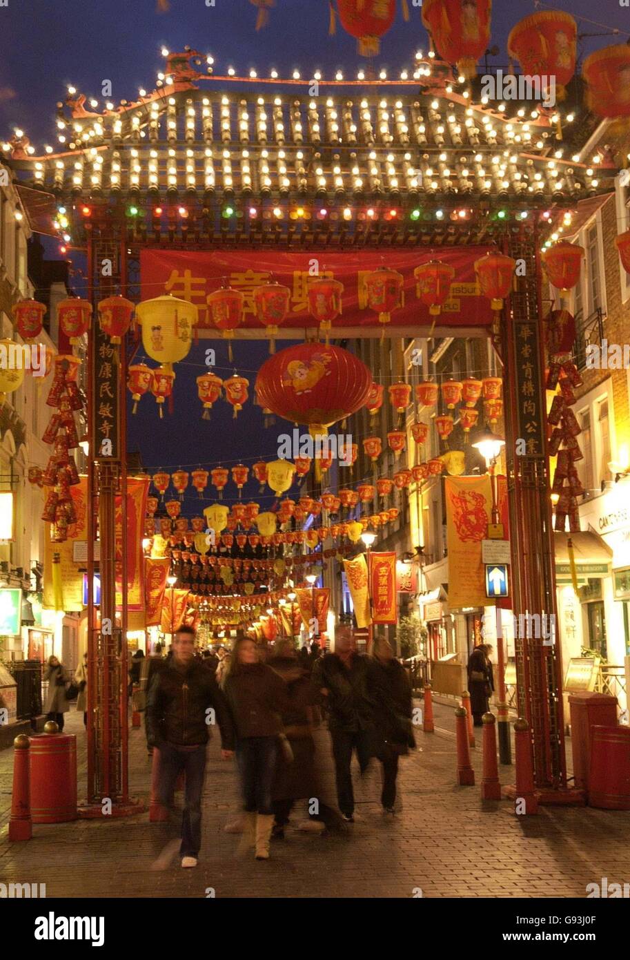 Chinatown in Soho Stock Photo - Alamy