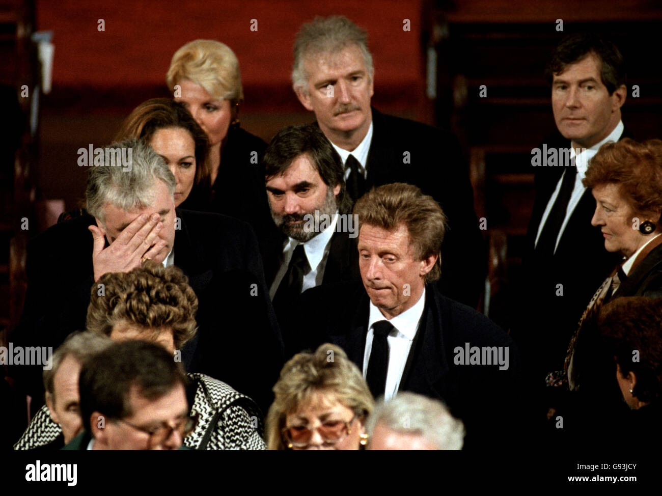 Funeral of Sir Matt Busby - Church Of Our Lady and St John. Former ...