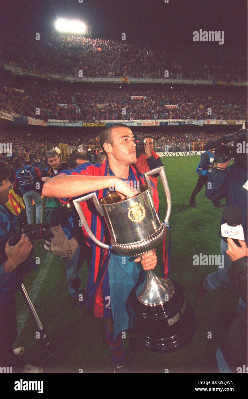 Spanish Soccer - Spanish Cup Final - Real Mallorca v Barcelona Stock ...