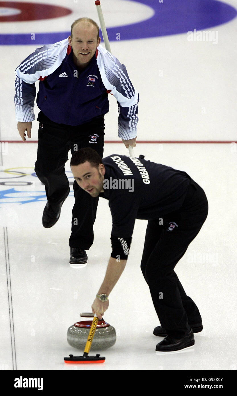 Ewan macdonald curling olympics hi-res stock photography and images - Alamy
