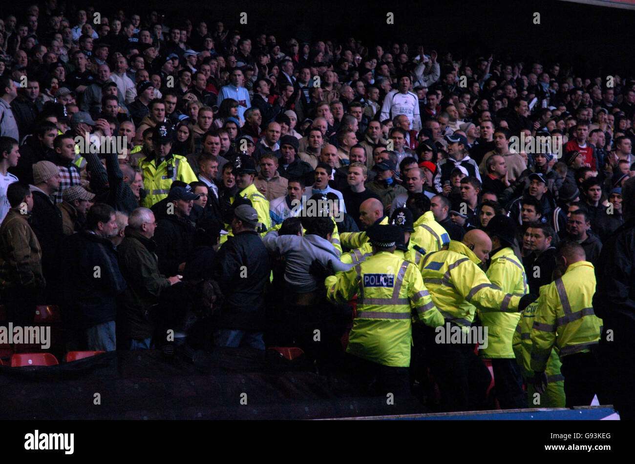 Football hooligans english hi-res stock photography and images - Alamy