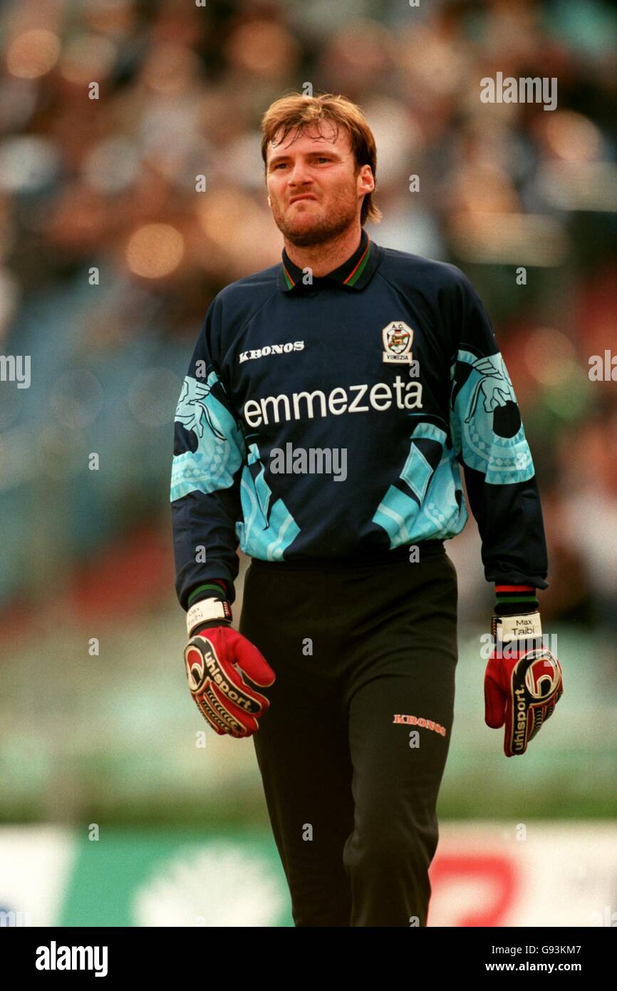 Italian Soccer - Serie A - Roma v Venezia. Massimo Taibi, Venezia ...