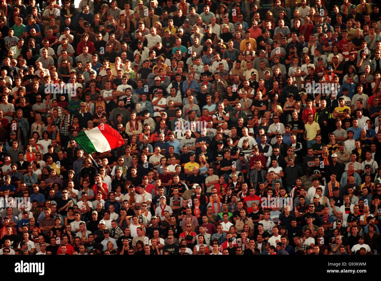 Italian fans roma v venezia hi-res stock photography and images - Alamy