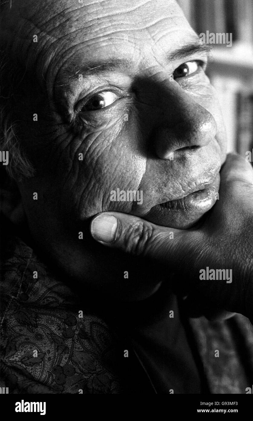 Portrait of George Melly Stock Photo - Alamy