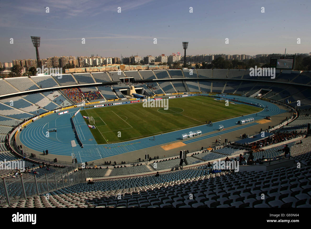 Cairo international stadium hi-res stock photography and images - Alamy