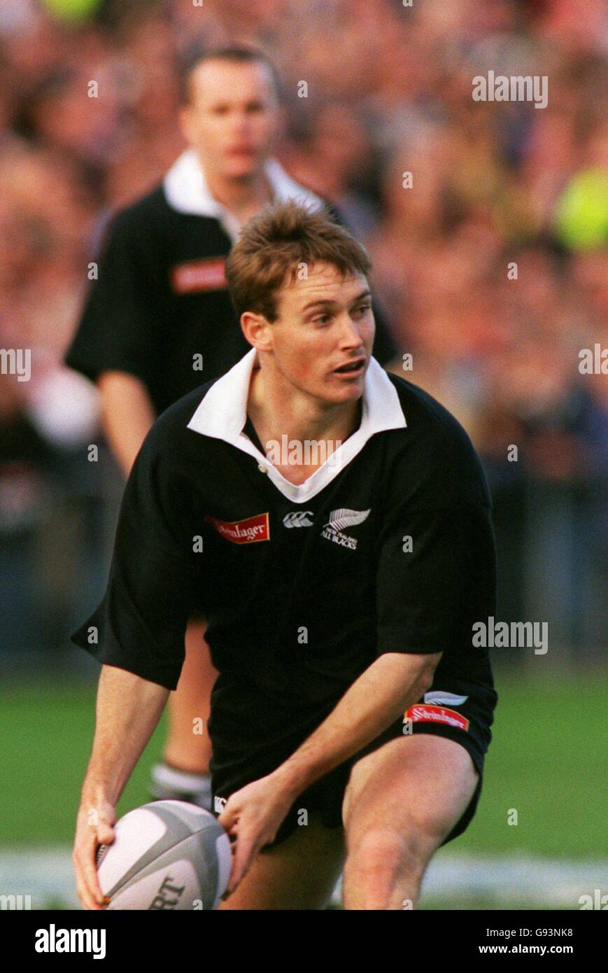 Rugby Union - Test Match - New Zealand v England. New Zealand's Andrew ...