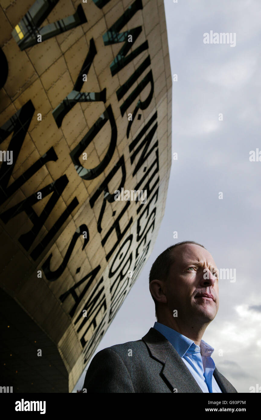 Portrait of Jonathan Adams, Architect and designer pictured at the ...