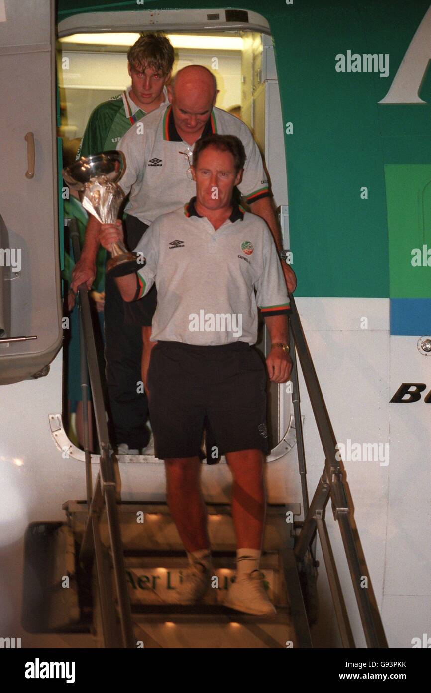 Irish Soccer - Brian Kerr Stock Photo - Alamy