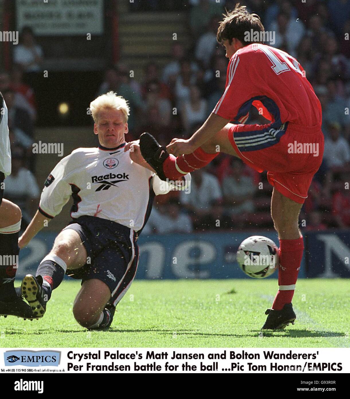 Soccer - Nationwide League Division One - Crystal Palace v Bolton ...