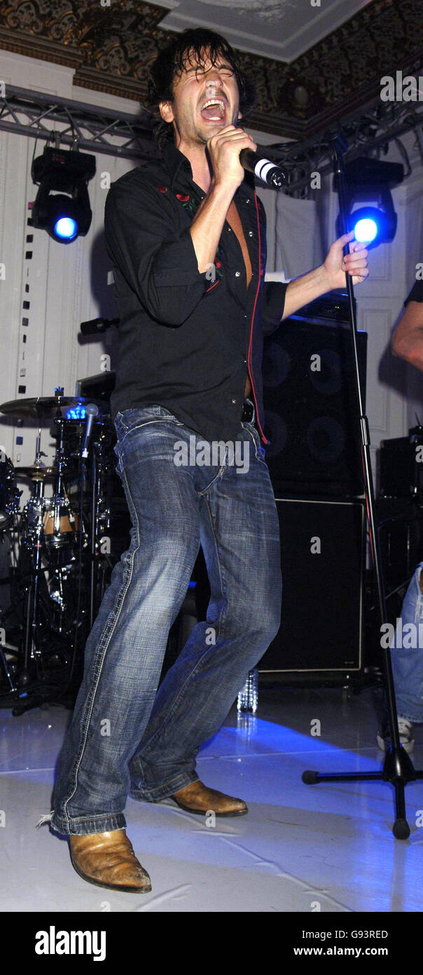 Bodyrockers perform aussie day party held hi-res stock photography and ...