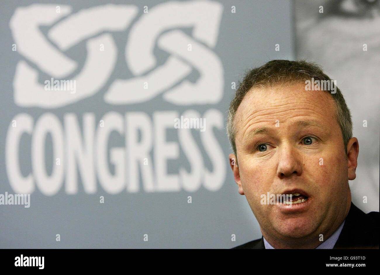 Liam Berney, Industrial Officer of the Irish Congress of Trade Unions ...