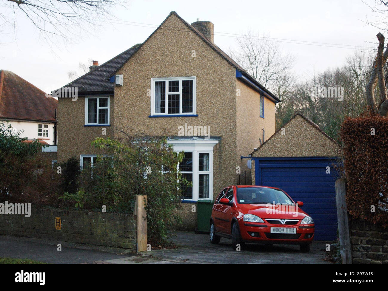 The home of Norman Kember in Pinner, north west London, Saturday ...