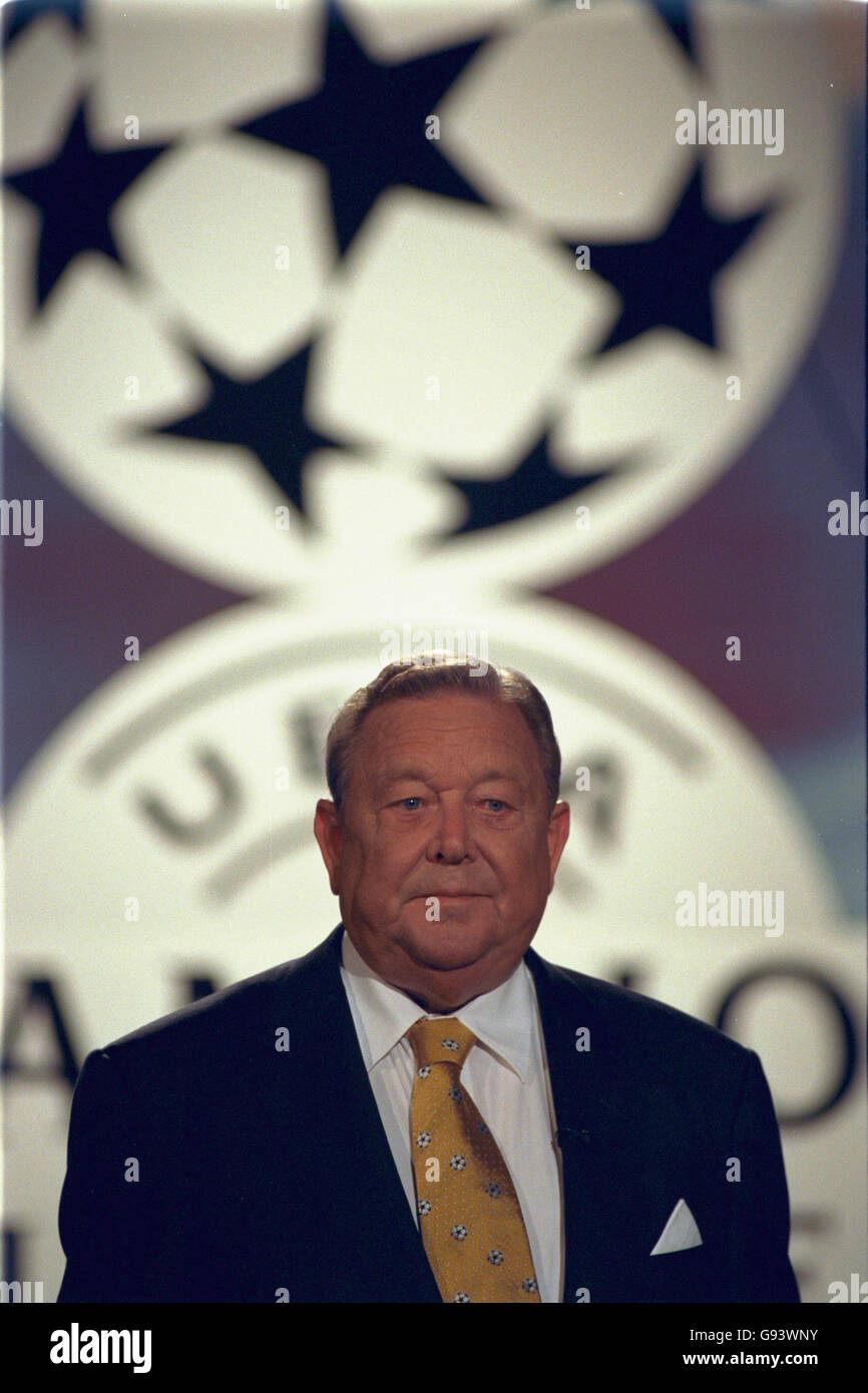 Soccer - UEFA Champions League draw from Monaco Stock Photo - Alamy