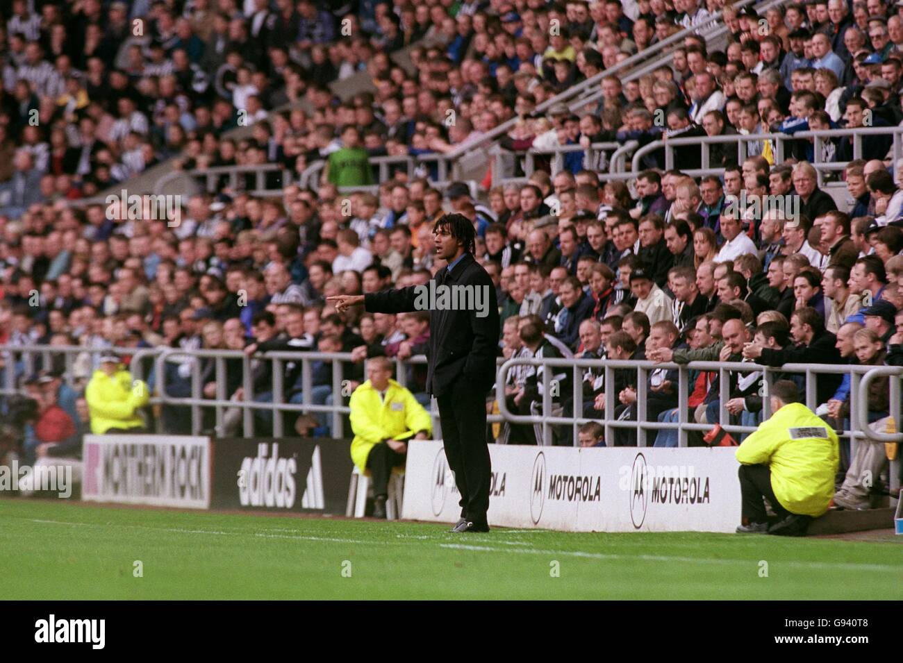 Newcastle United Manager Ruud Gullit High Resolution Stock Photography ...