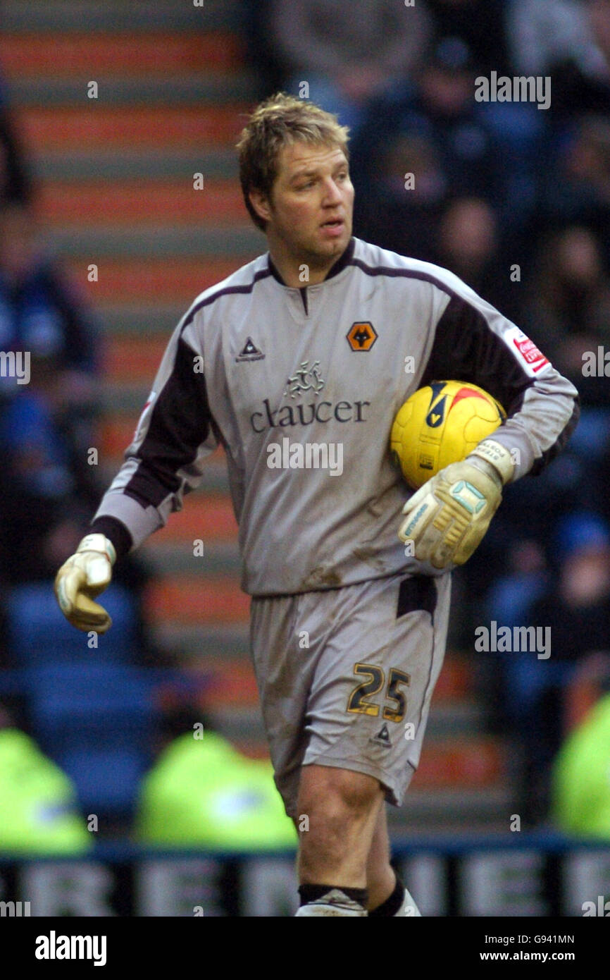 Wolverhampton wanderers goalkeeper stefan postma hi-res stock ...