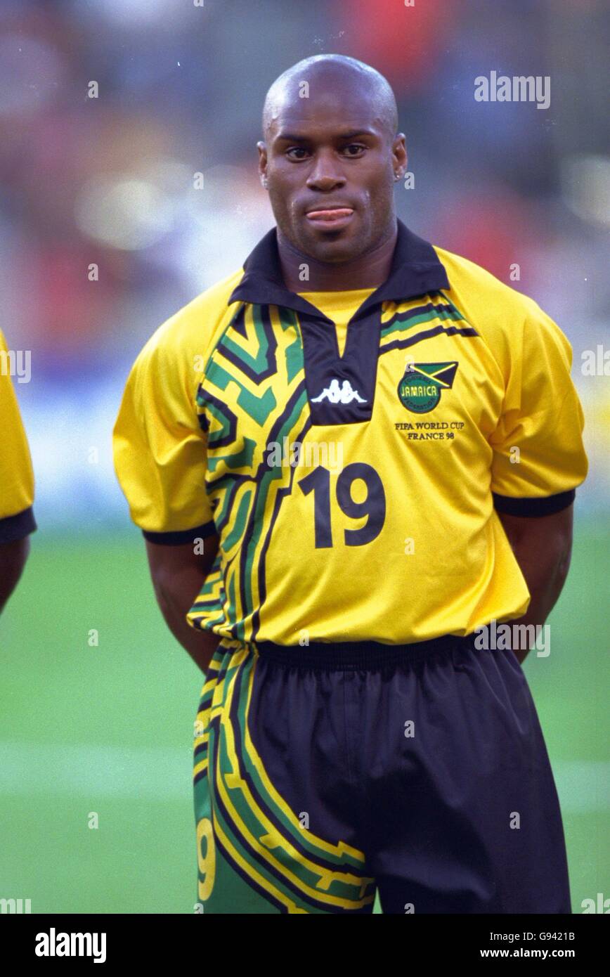 Soccer world cup france 98 group h jamaica v croatia hi-res stock ...