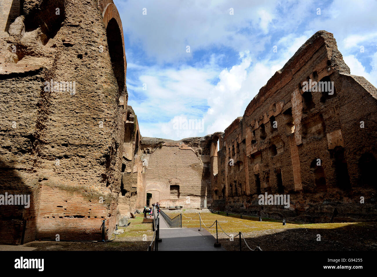 Rome, Italy. Baths of Caracalla. Picture by Paul Heyes, Wednesday June ...