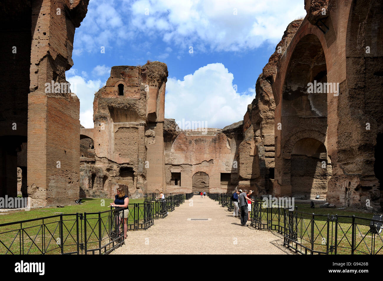 Rome, Italy. Baths of Caracalla. Picture by Paul Heyes, Wednesday June ...