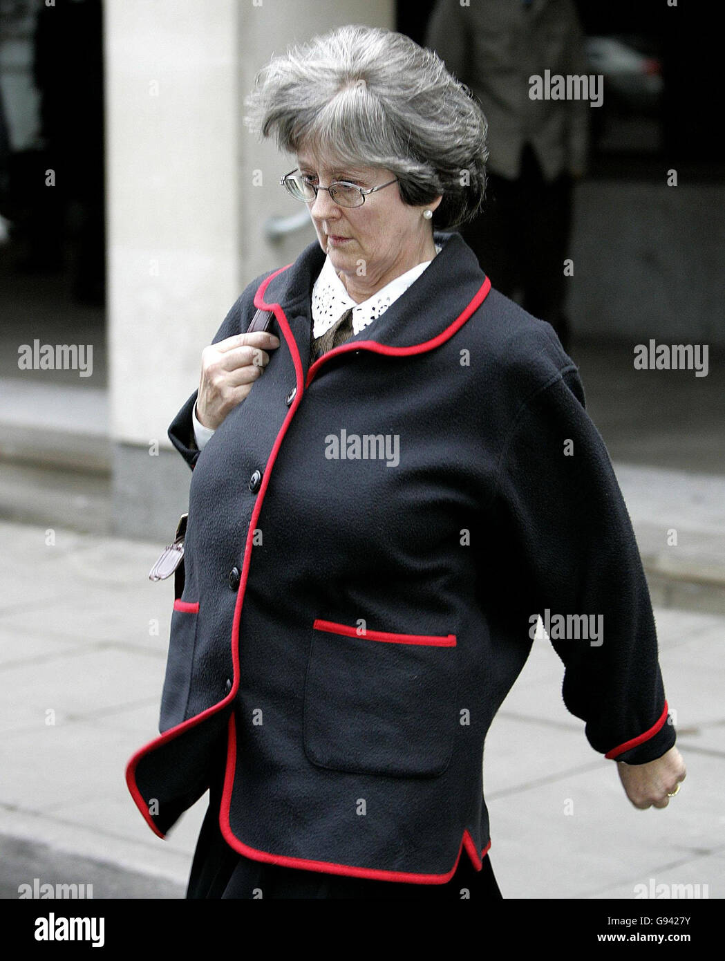Elizabeth Richards, the sister of Christopher Lumsden, arrives at ...