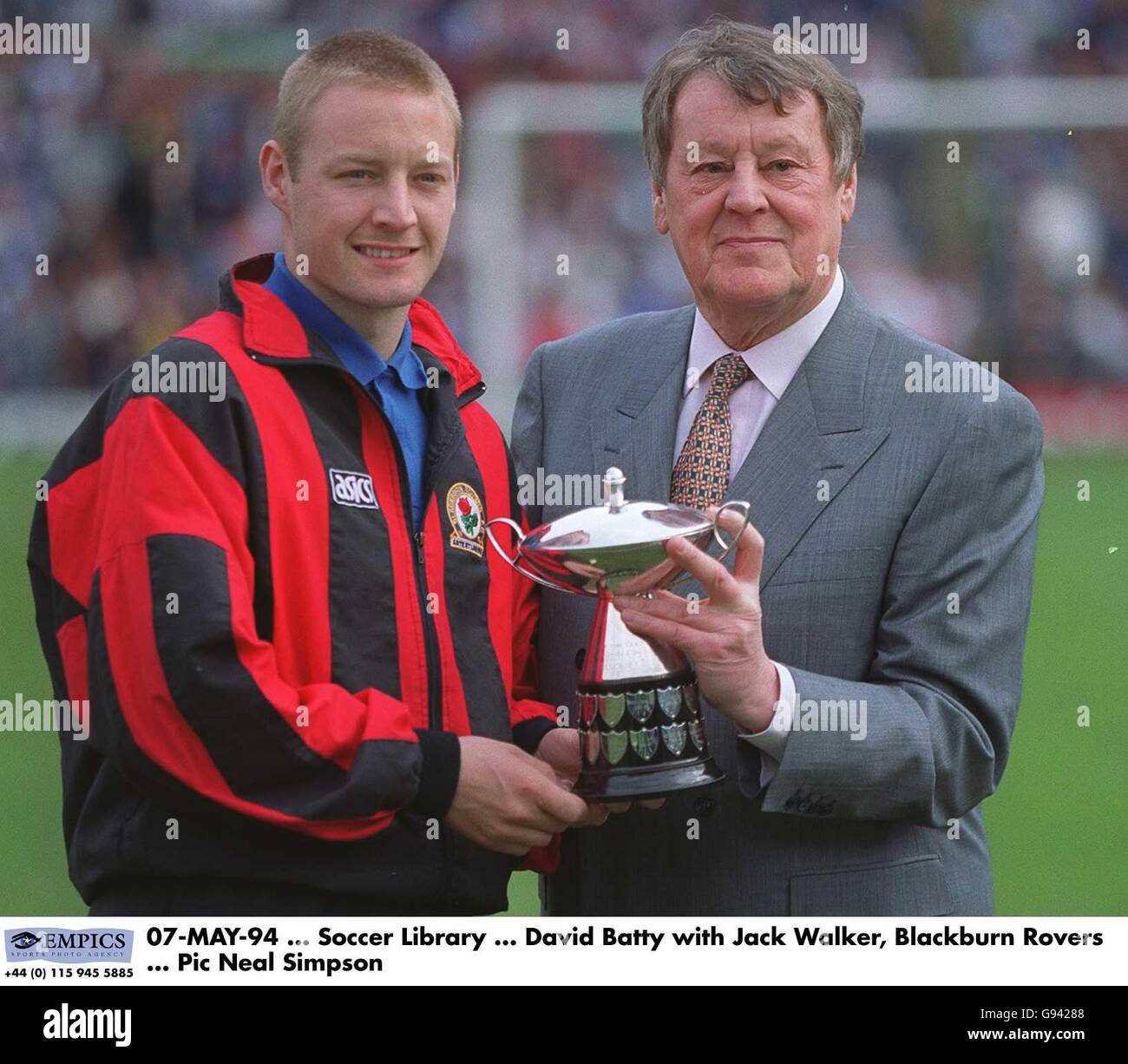 David batty blackburn rovers hi-res stock photography and images - Alamy