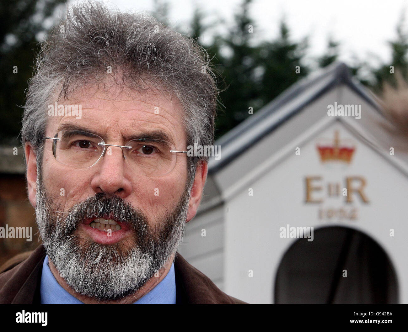 Hillsborough Castle Gerry Adams High Resolution Stock Photography and ...