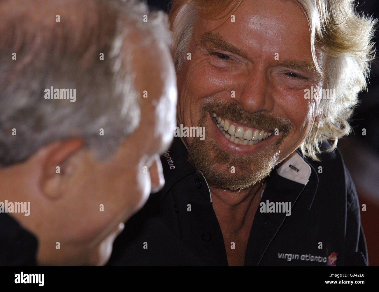 Richard branson steve fossett hi-res stock photography and images - Alamy