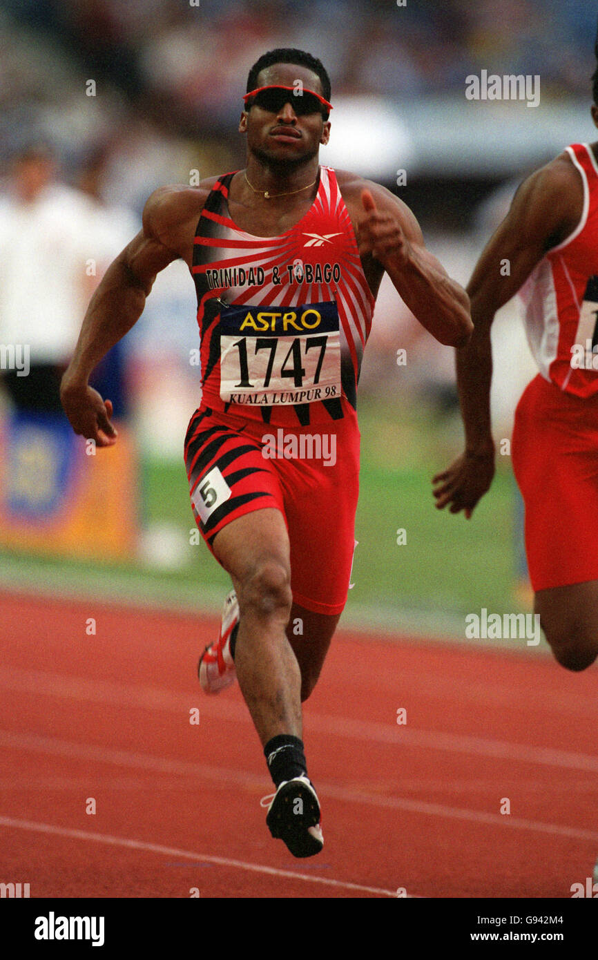 Trinidad and tobagos ato boldon on his way to victory hi-res stock ...