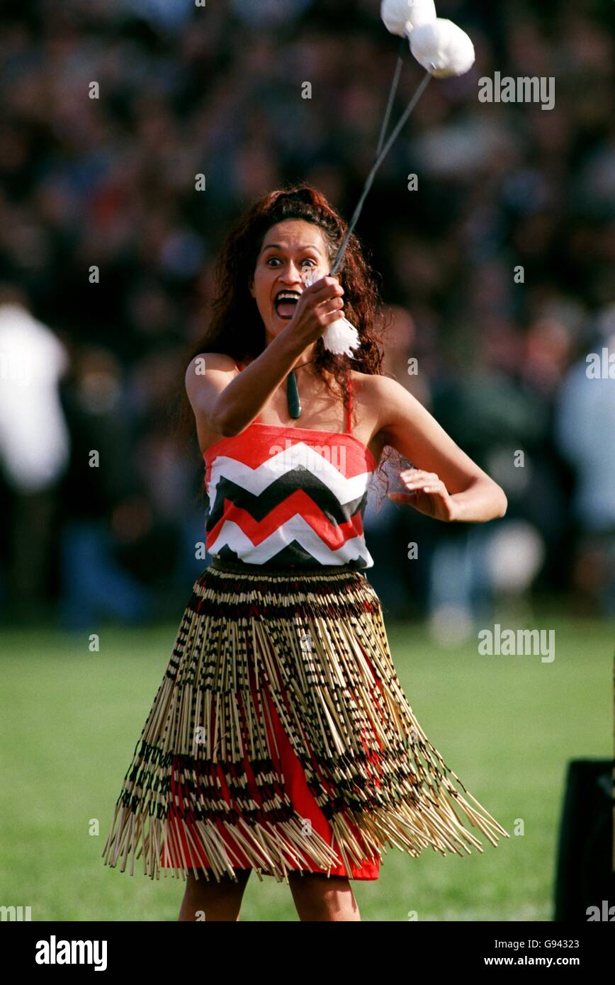 Rugby Union - Tri Nations Series - New Zealand v South Africa. A Mauri ...