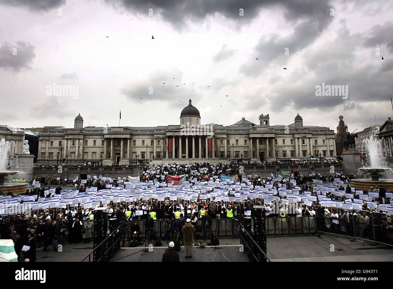 Organised by muslim association britain hi-res stock photography and ...