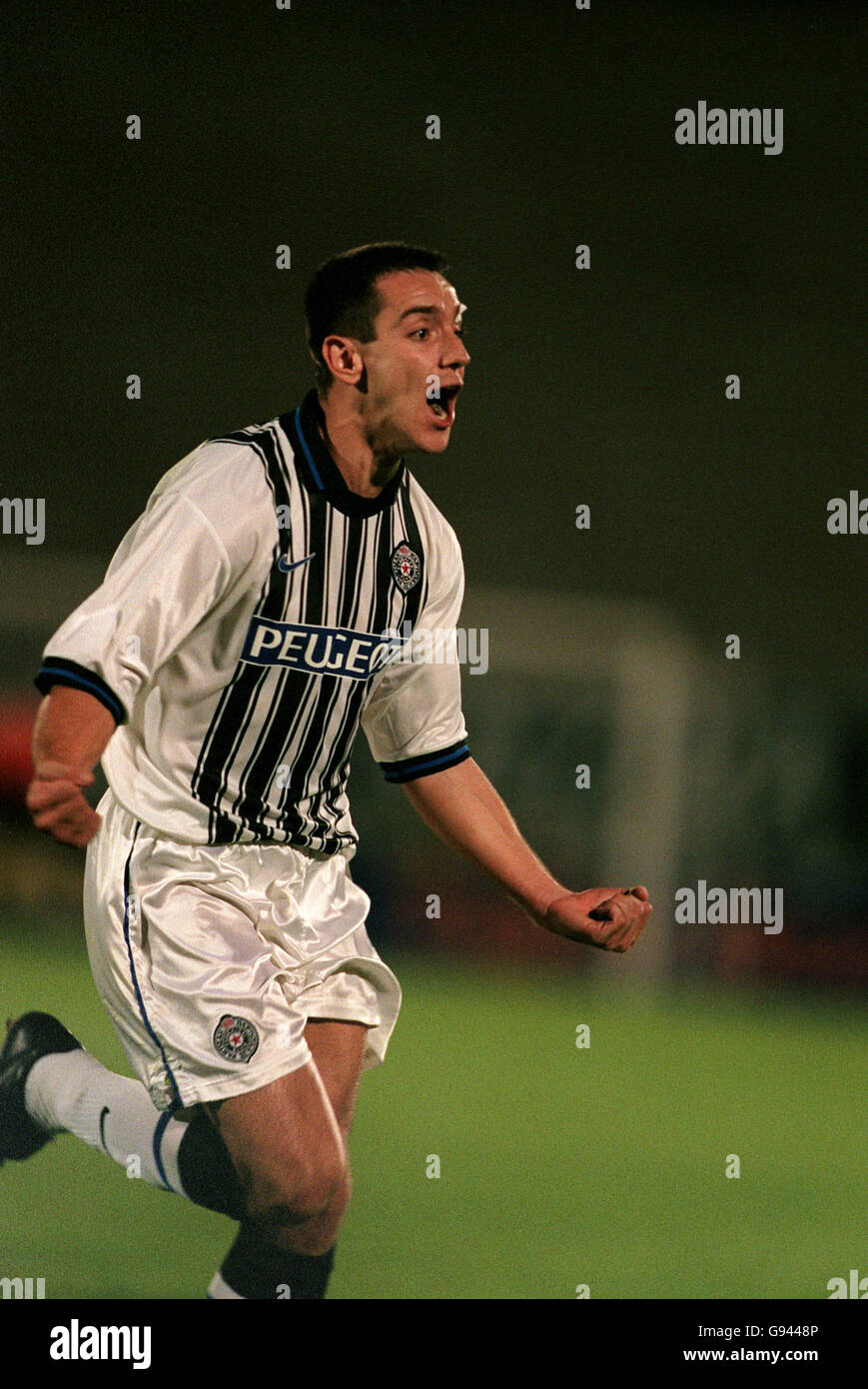 Soccer - European Cup Winners Cup - First Round Second Leg - Partizan ...