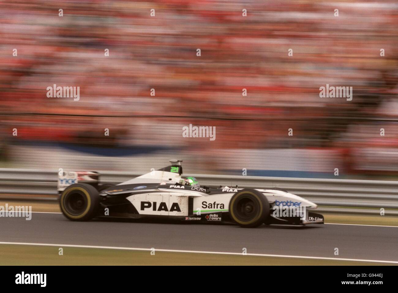 Formula One Motor Racing - Hungarian Grand Prix. Toranosuke Takagi ...