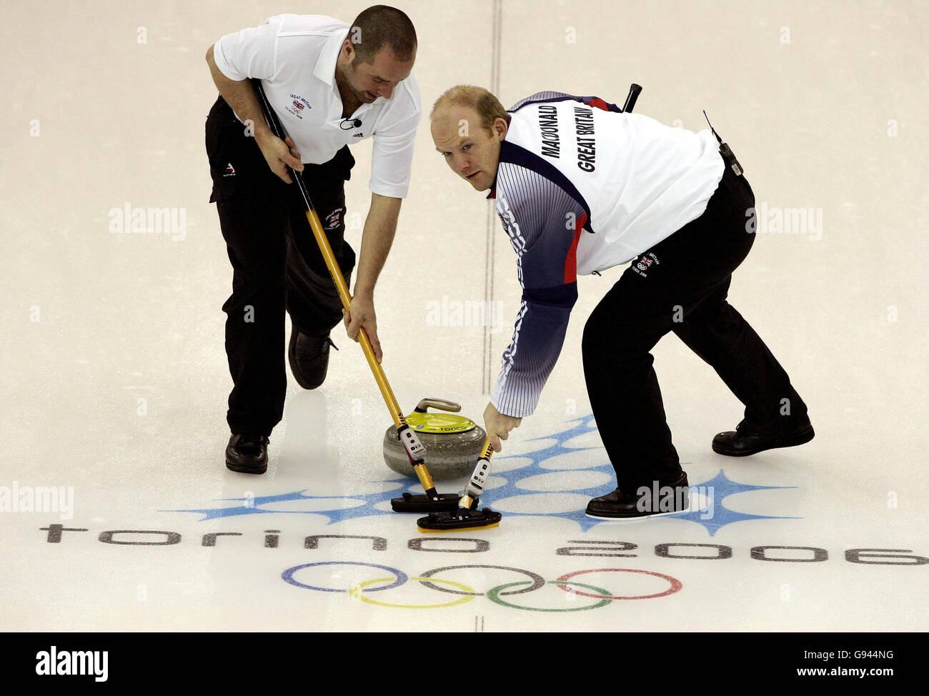 Ewan macdonald curling olympics hi-res stock photography and images - Alamy